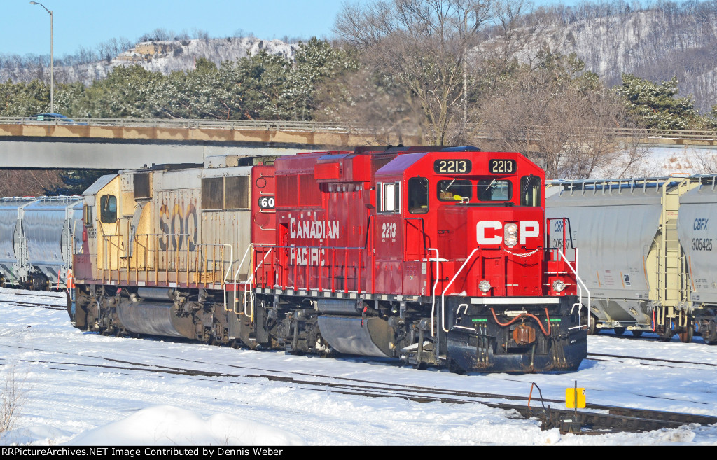 CP 2213, CP's LaCrosse Yard.